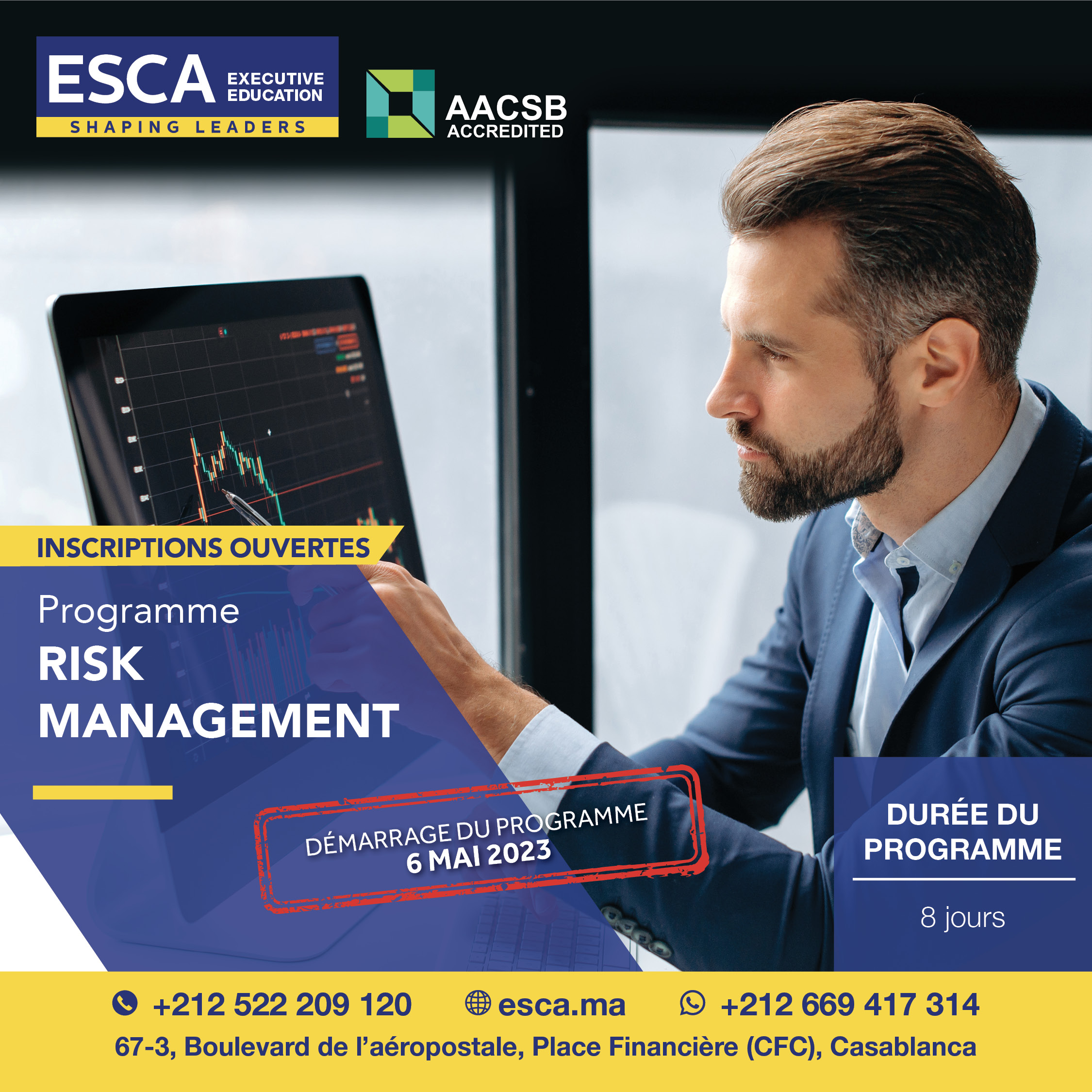 ESCA Ecole de Management | Programme Risk Management